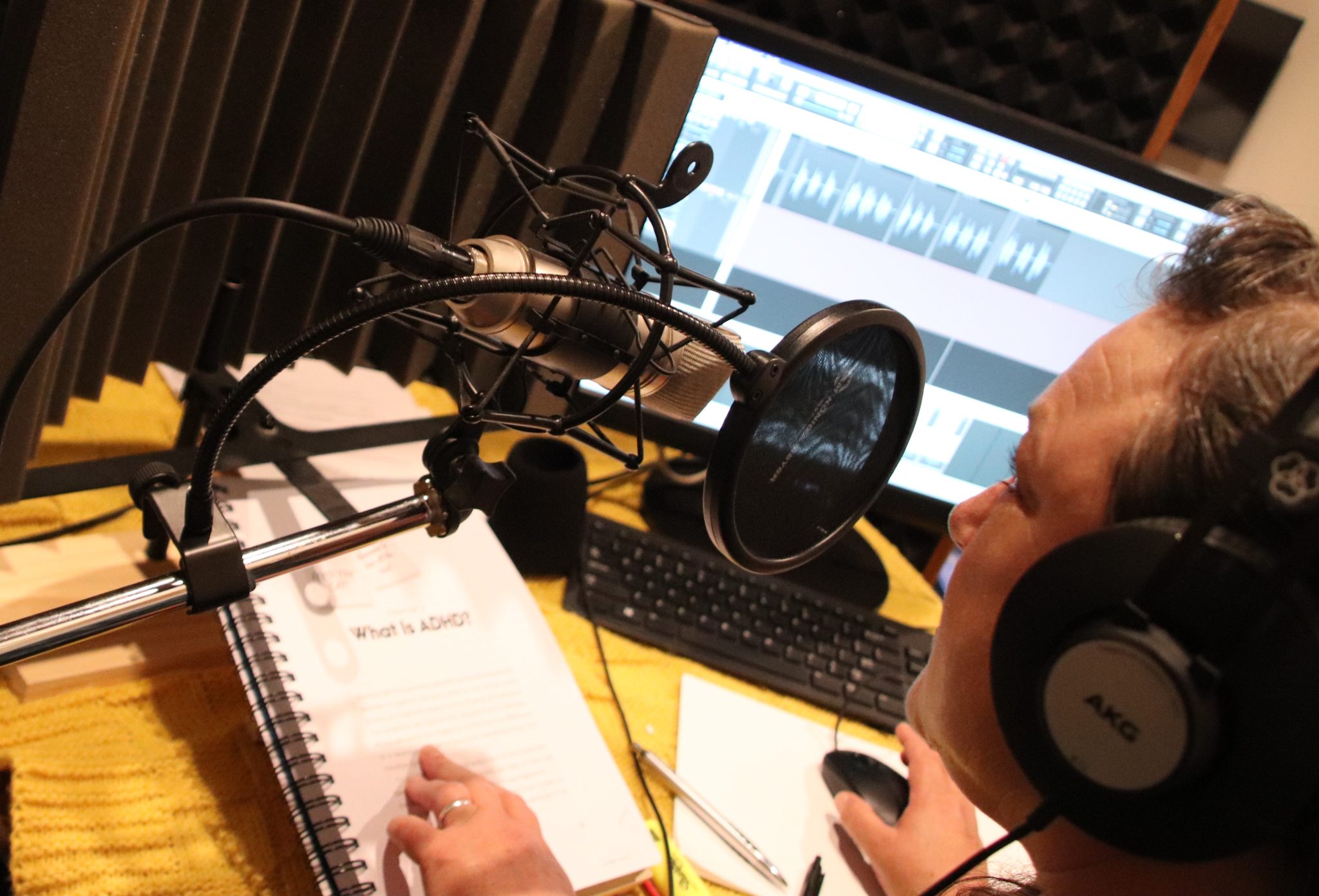 Recording the Audiobook - Julie Legg
